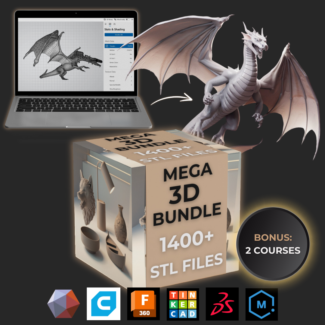 MEGA 3D BUNDLE – Laser Works Hub