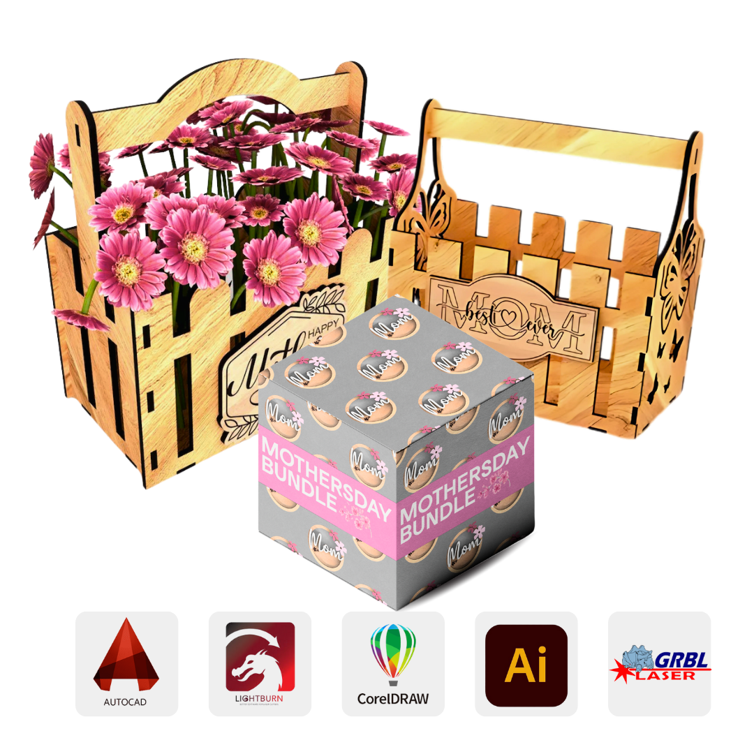 Laser Cut Bundles & DXF Files | Laser Engraving Patterns & Designs ...