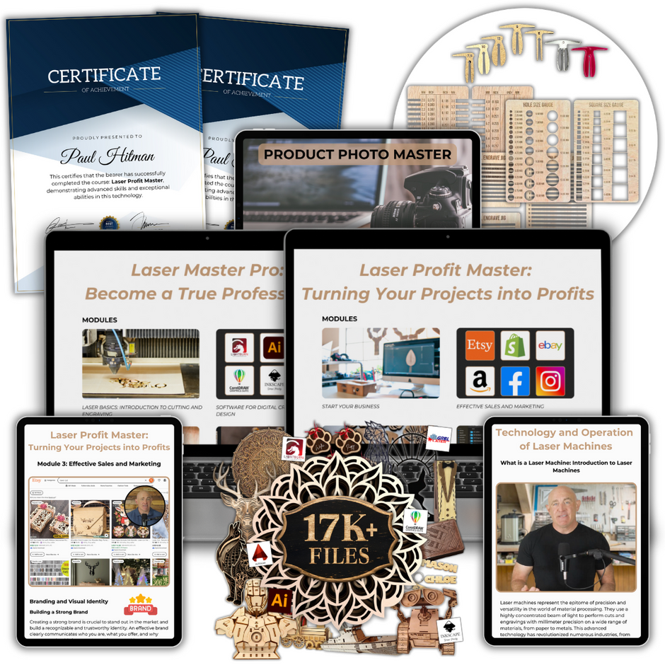 Laser Cut Bundles & DXF Files | Laser Engraving Patterns & Designs ...